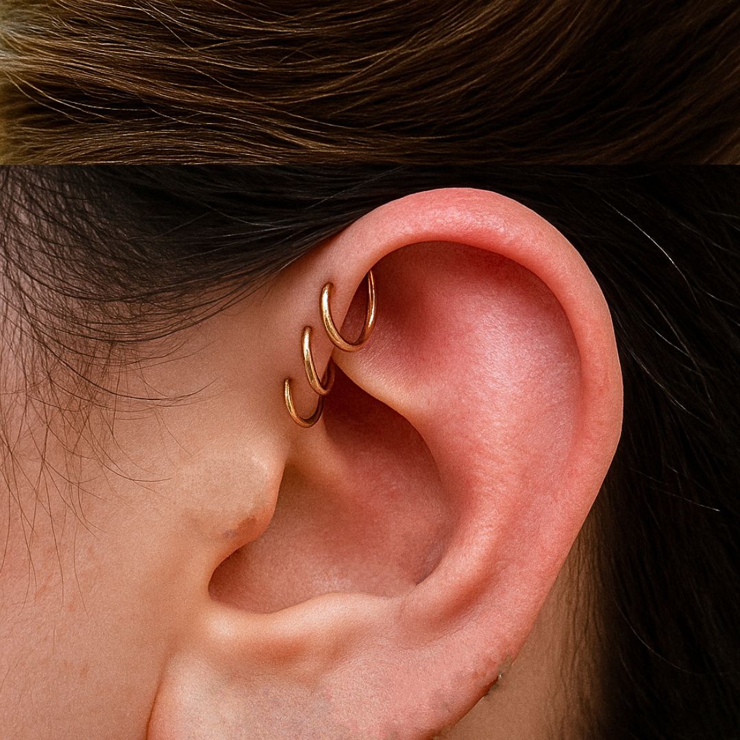 Triple Forward Helix: Pain, Cost, Healing & More – EricaJewels