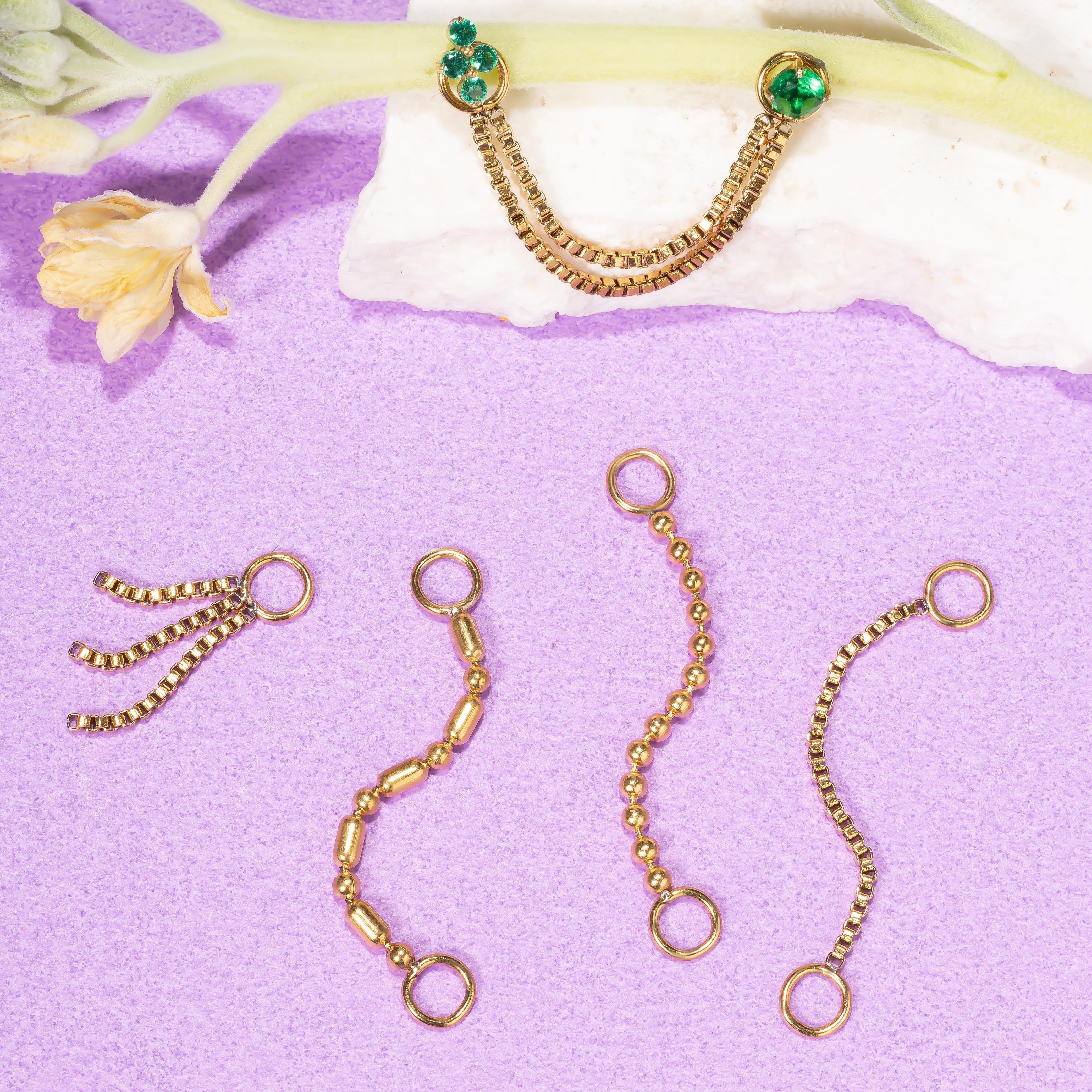 7 Earring Chain Connectors – EricaJewels
