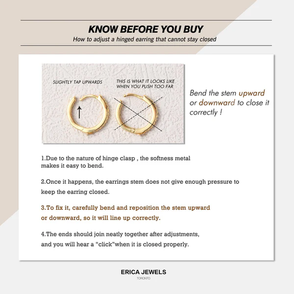 Ruby Hoop Earrings & Huggie Earrings - EricaJewels